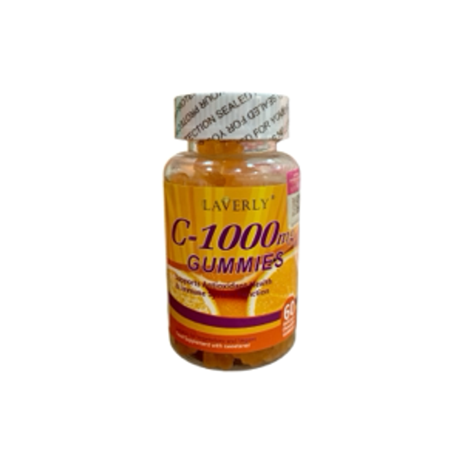High Potency Laverly C-1000MG Gummies with Antioxidant Protection ...